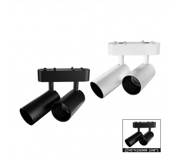 Two head Track Spotlight