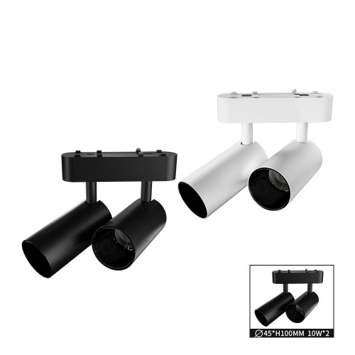 Two head Track Spotlight